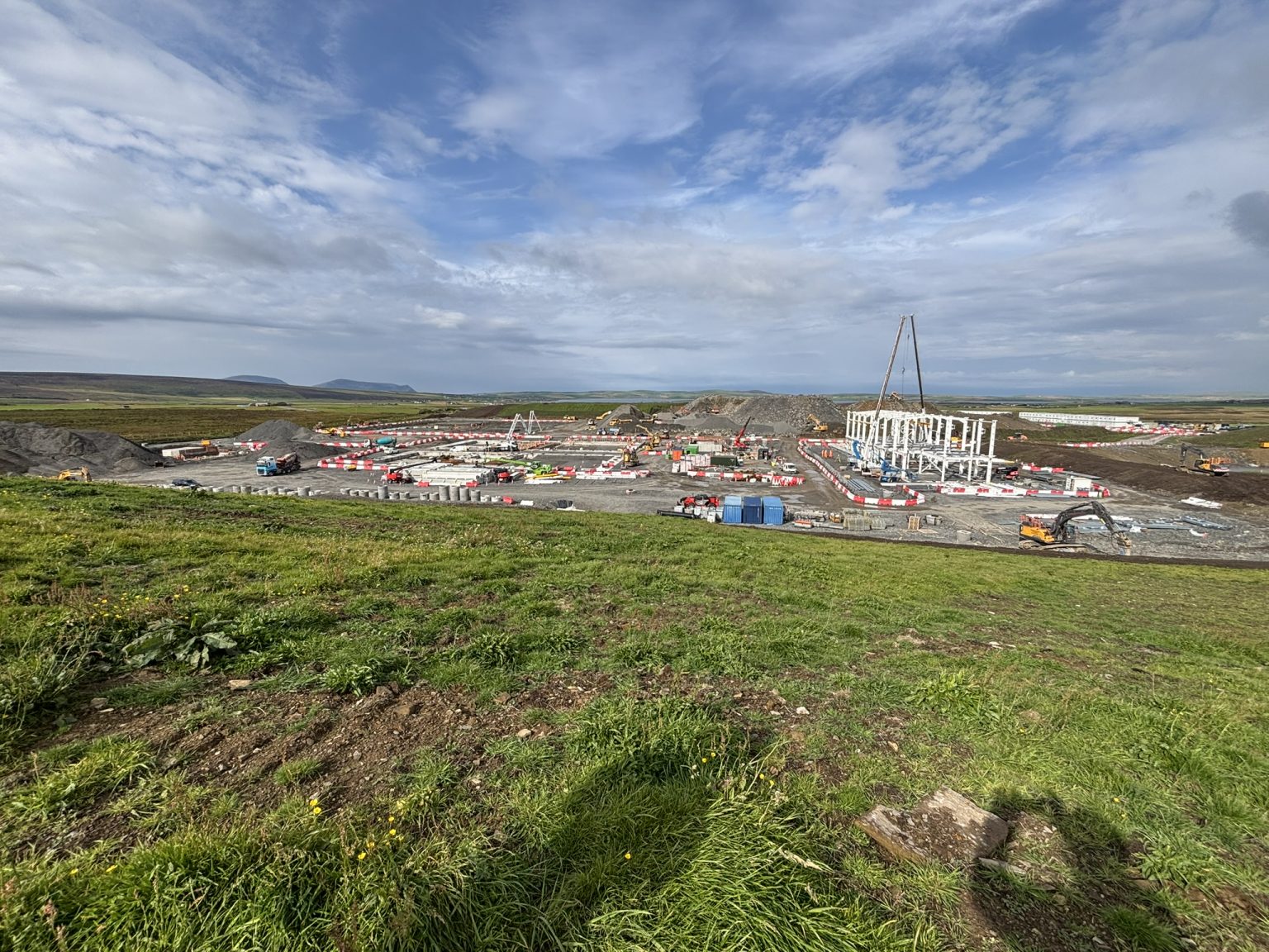Progress at Finstown Substation – BT Bell